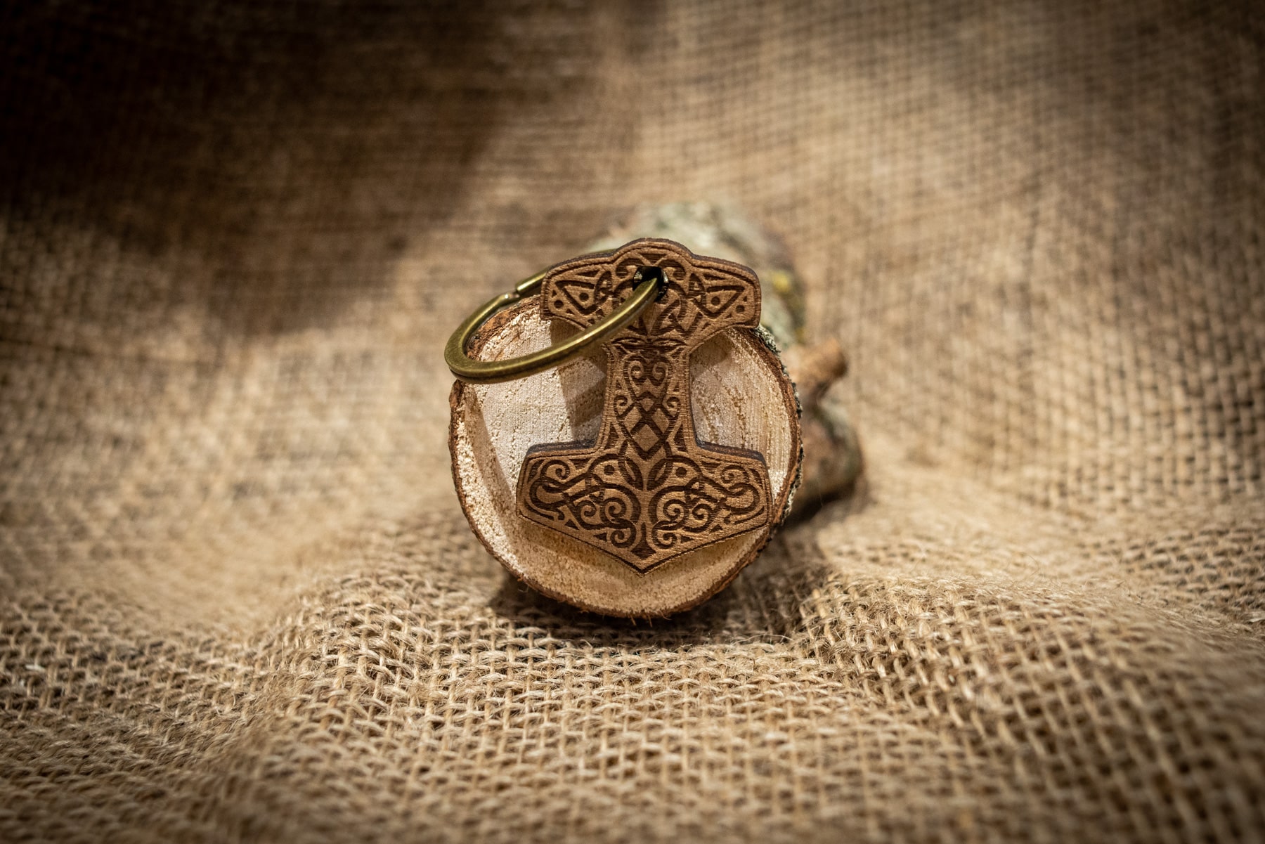 Mjolnir Viking Key Ring - Volga Vikings