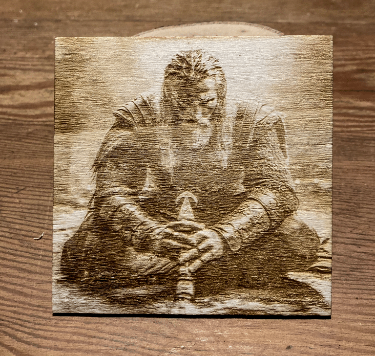 Ragnar Lothbrok Fridge Magnet - Thank Freya it's Friday - Volga Vikings