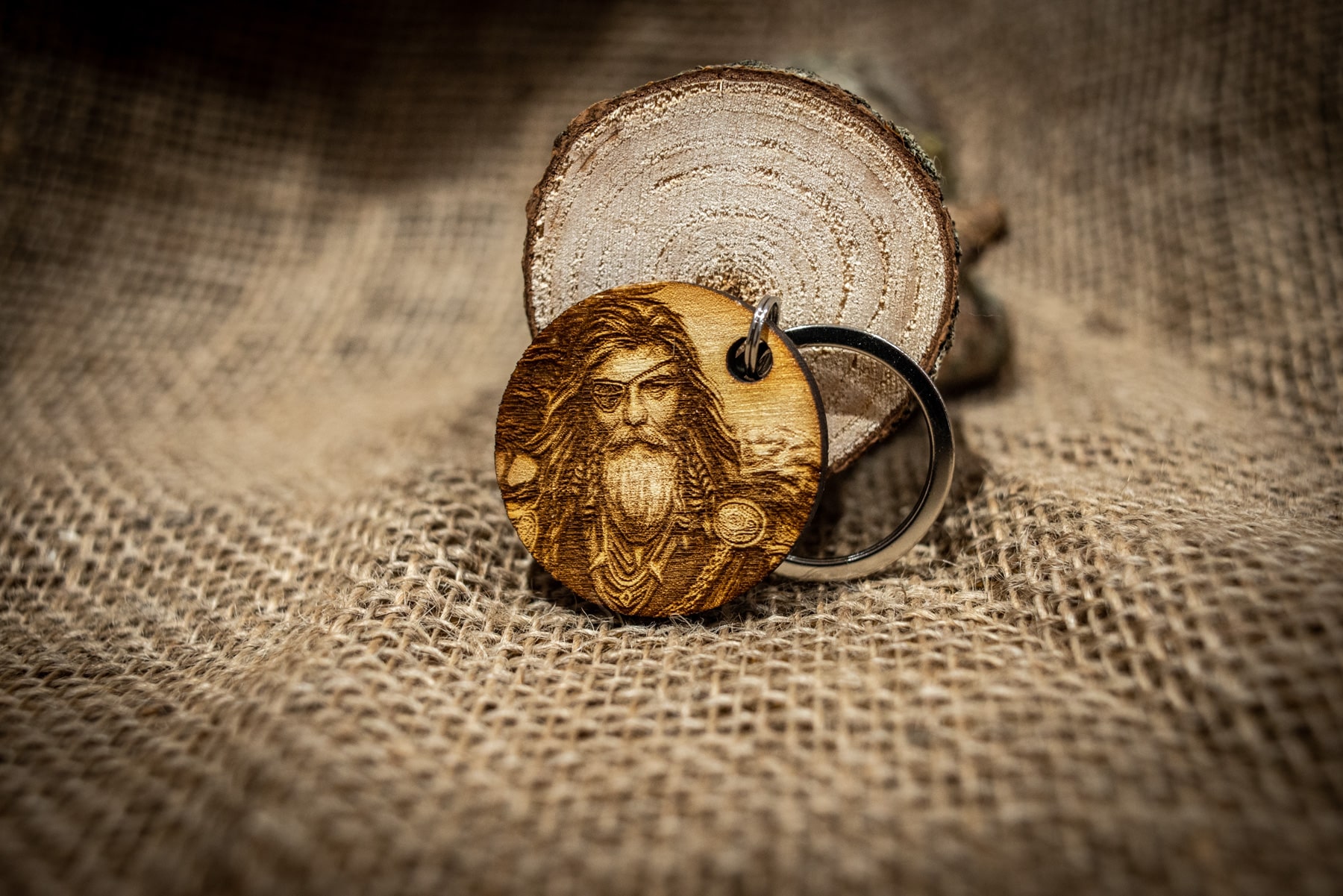 Odin Viking Key Ring - Volga Vikings