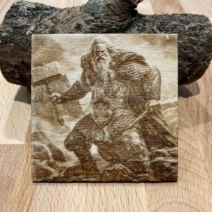 Thor Fridge Magnet - Thank Freya it's Friday - Volga Vikings