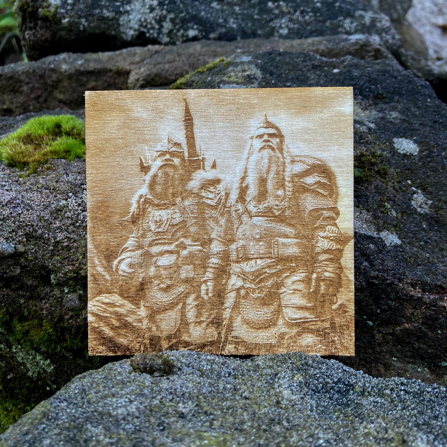 Viking Dwarves Fridge Magnet - Thank Freya it's Friday - Volga Vikings