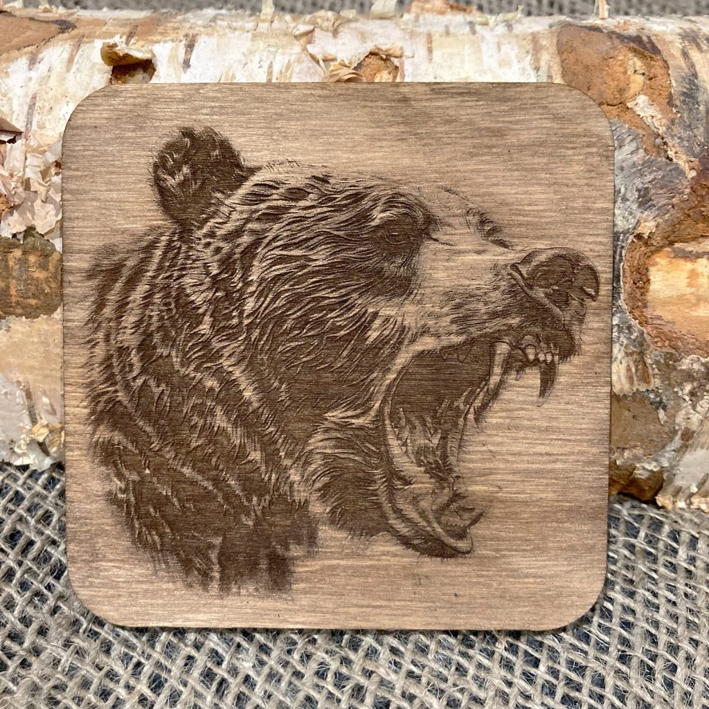 Viking Bear Coaster - Volga Vikings